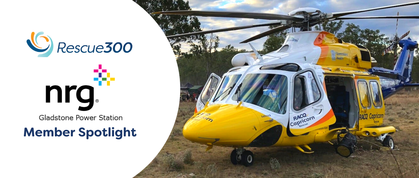 RESCUE300 | MEMBER SPOTLIGHT | NRG Gladstone | CapRescue