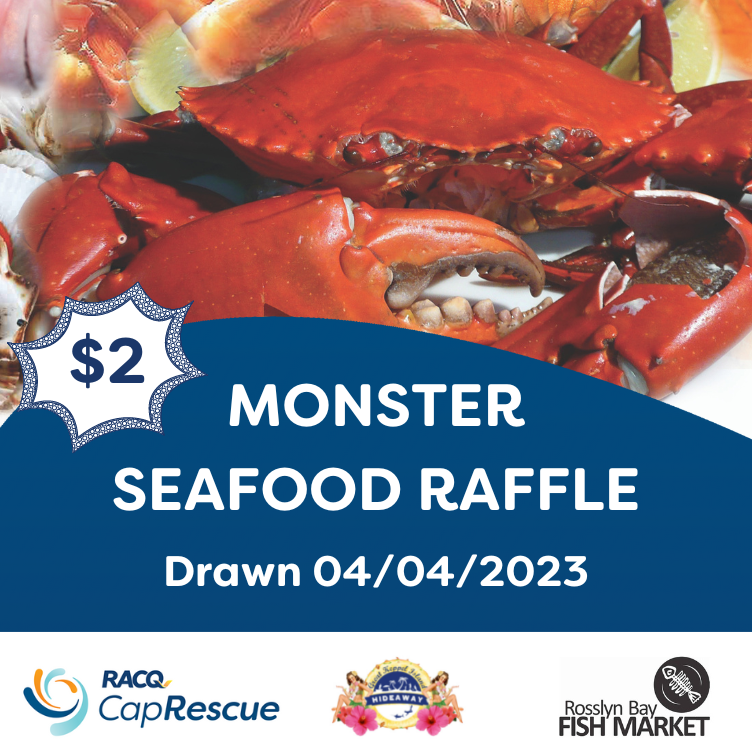 Seafood Raffle Ticket | Capricorn Helicopter Rescue